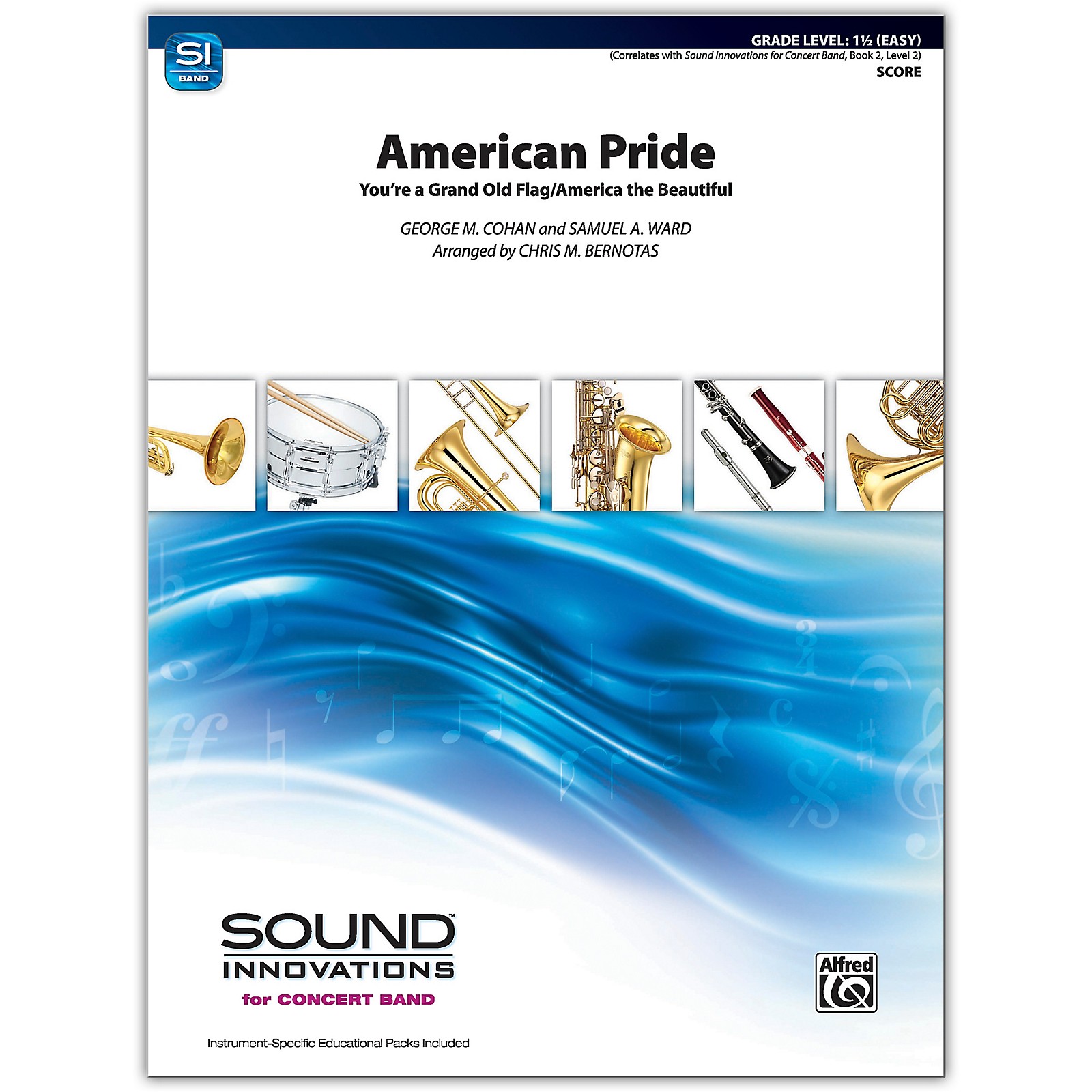 Alfred American Pride Conductor Score 1.5 (Easy) | Guitar Center