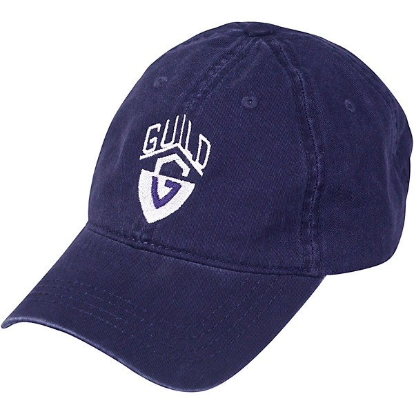 Guild G-Shield Logo Navy Blue Baseball Hat Navy | Guitar Center