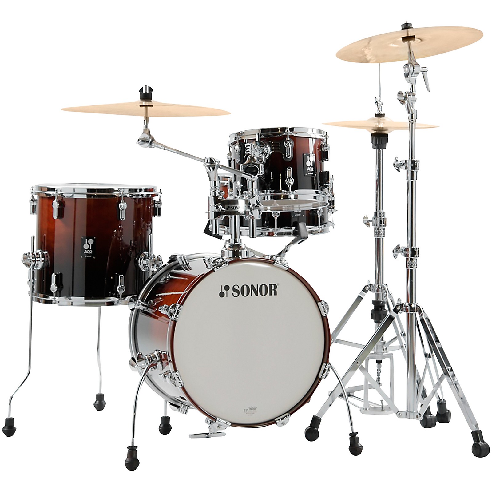 SONOR AQ2 Safari Maple 4-Piece Shell Pack Brown Fade | Guitar Center SONOR AQ2 Safari Maple 4-Piece Shell Pack Brown Fade | Guitar Center