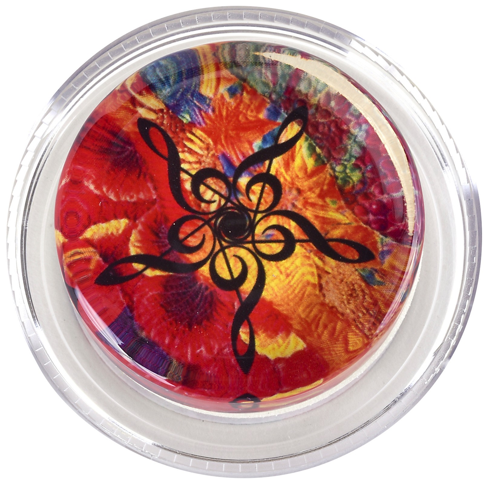 Magic Rosin Ultra Formula Rosin Groovy Kaleidoscope Treble Clef ...