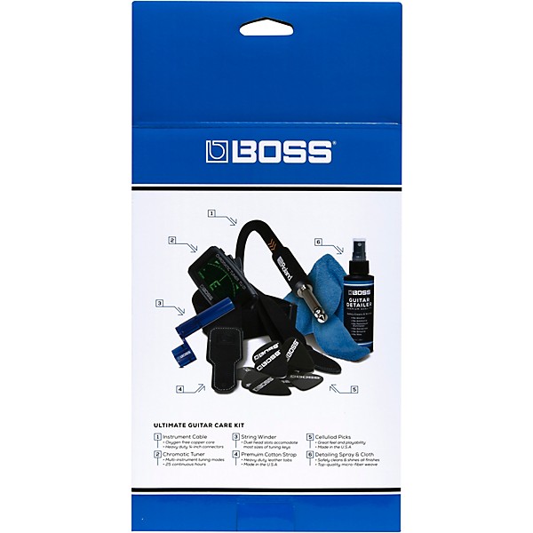 BOSS Ultimate Guitar Care Kit | Guitar Center