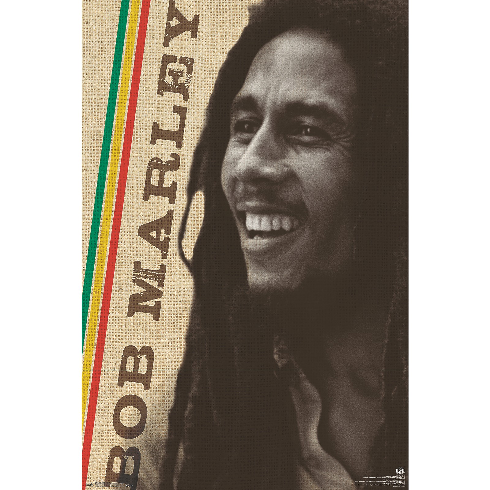 Trends International Bob Marley - Smile Poster Premium Unframed ...