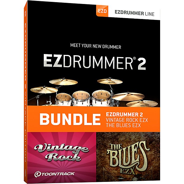 Clearance Toontrack EZdrummer 2 Vintage Edition | Guitar Center