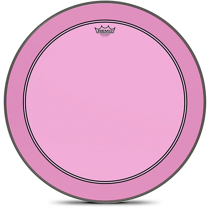 Remo Powerstroke P3 Colortone Pink Bass Drum Head 24 in. | Guitar Center