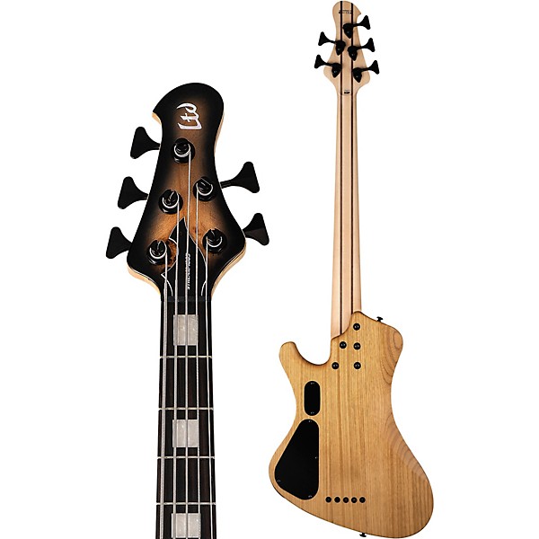 ESP LTD Stream-1005 5-String Bass Transparent Black Burst | Guitar Center