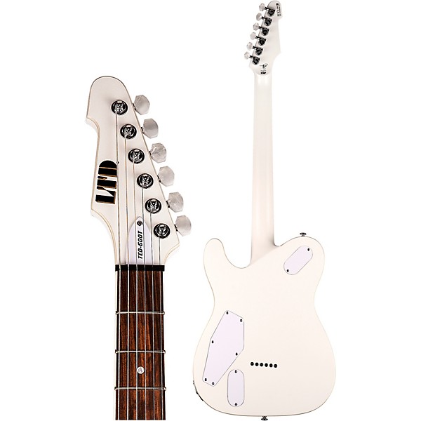 ESP LTD TED-600T Electric Guitar Snow White White Pickguard | Guitar Center