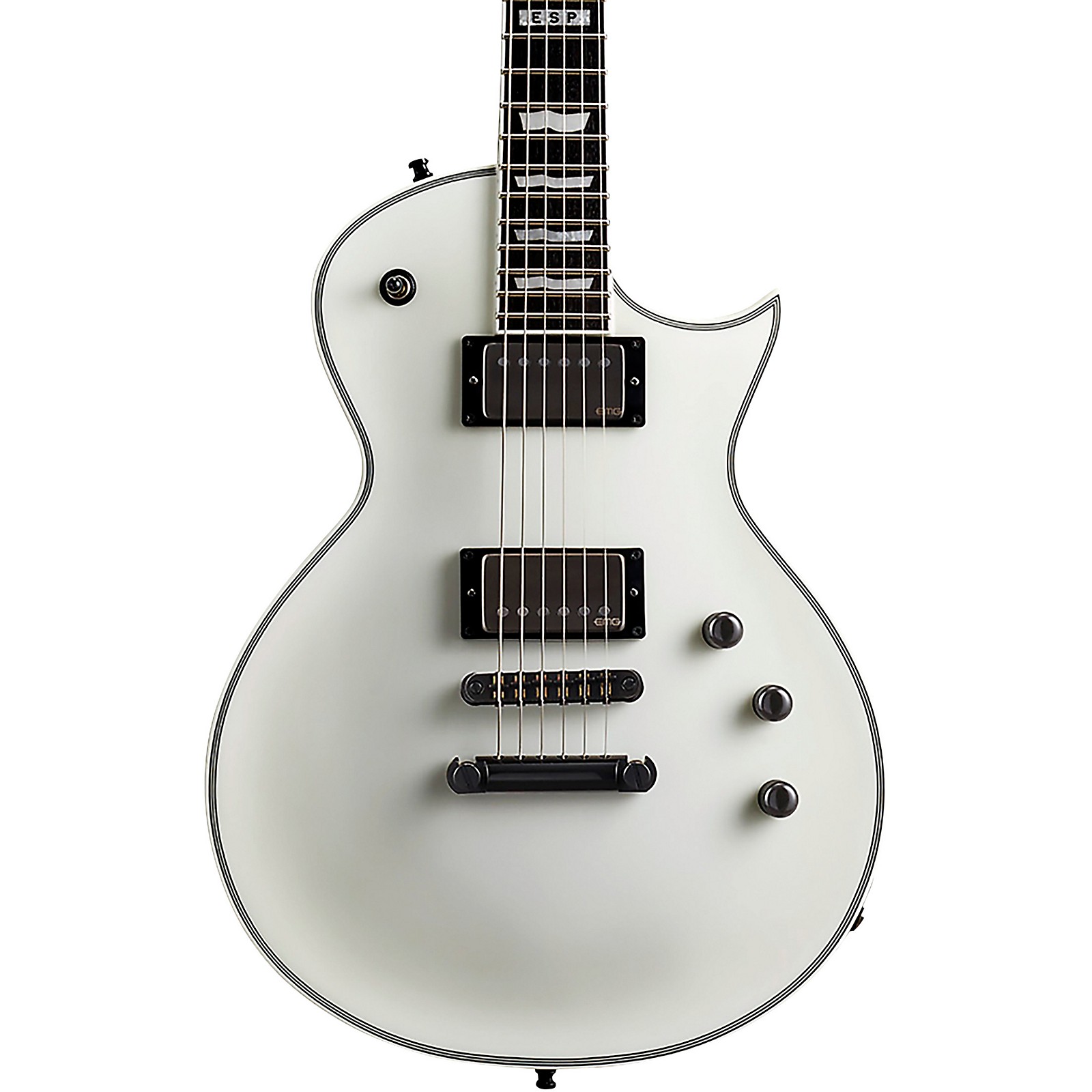 ESP E-II Eclipse Electric Guitar Satin White | Guitar Center