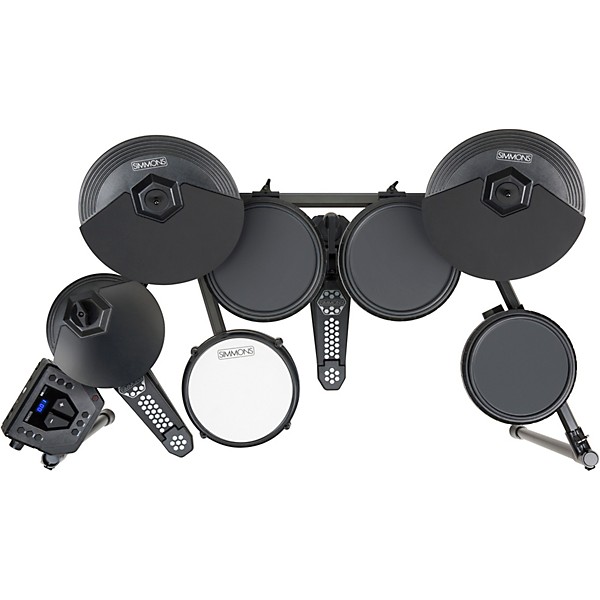 Open Box Simmons SD200 Electronic Drum Kit With Mesh Snare Black ...