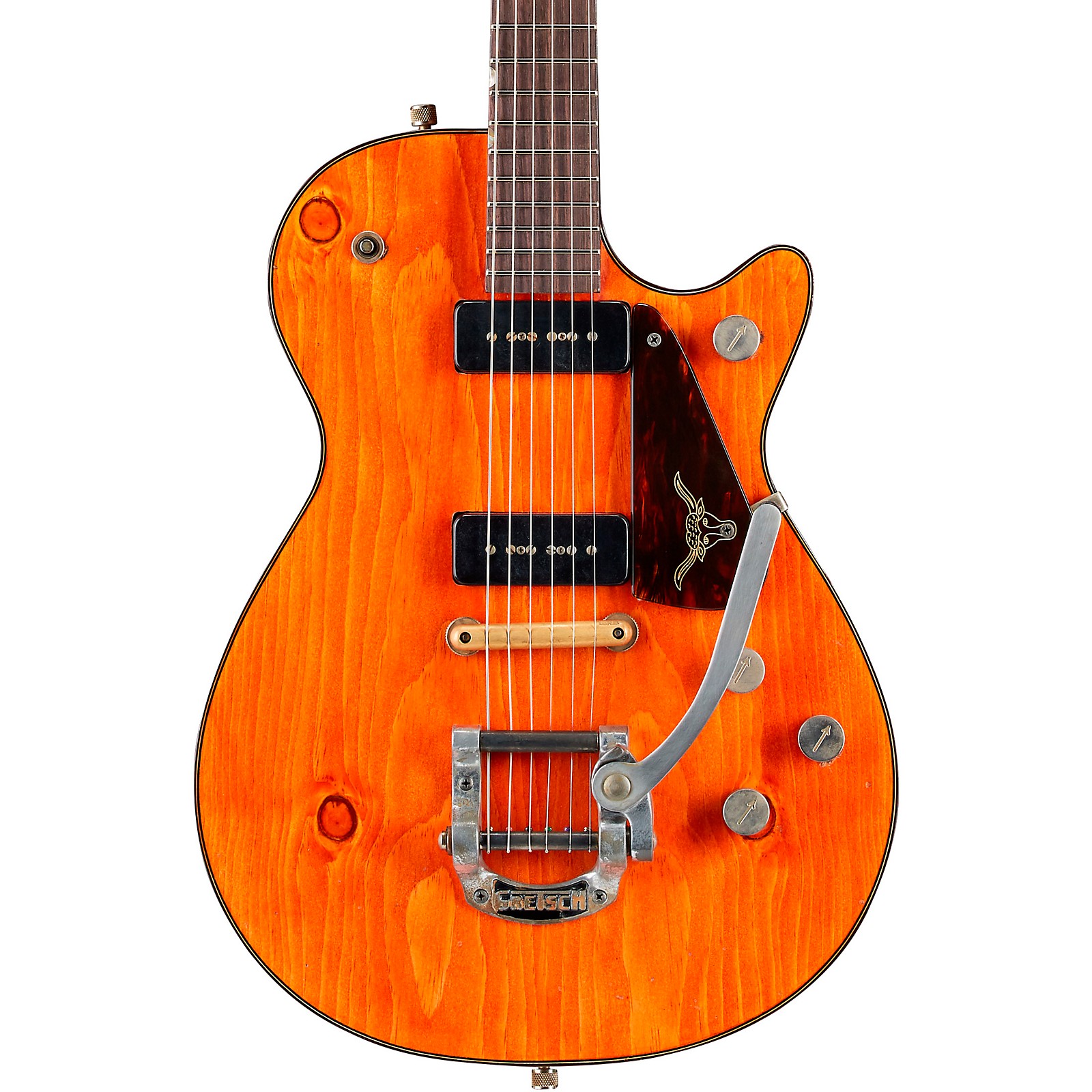 Platinum Gretsch Guitars Orange Stain | Guitar Center