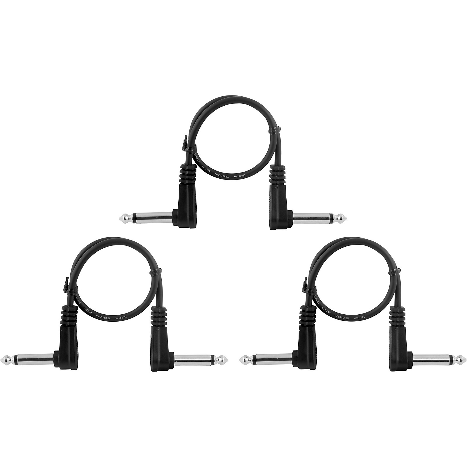 Mogami Pure Patch Pedal/Effects Cables 3-Pack 1 ft. | Guitar Center