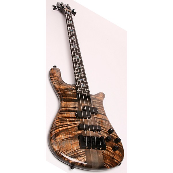 Platinum Spector NS-2 Spalted Top Bass See-Thru Black | Guitar Center