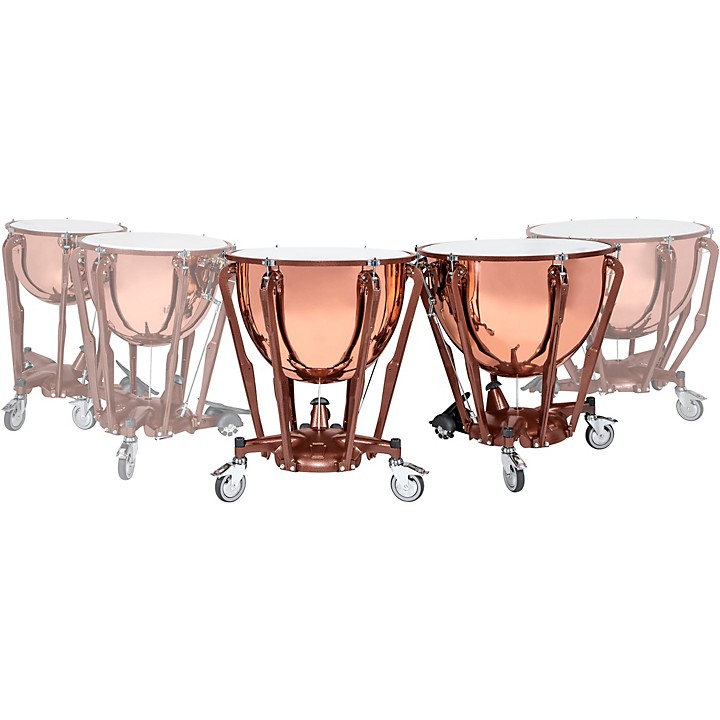 Ludwig Standard Series Polished Copper Timpani Set with Gauge 26, 29 in ...