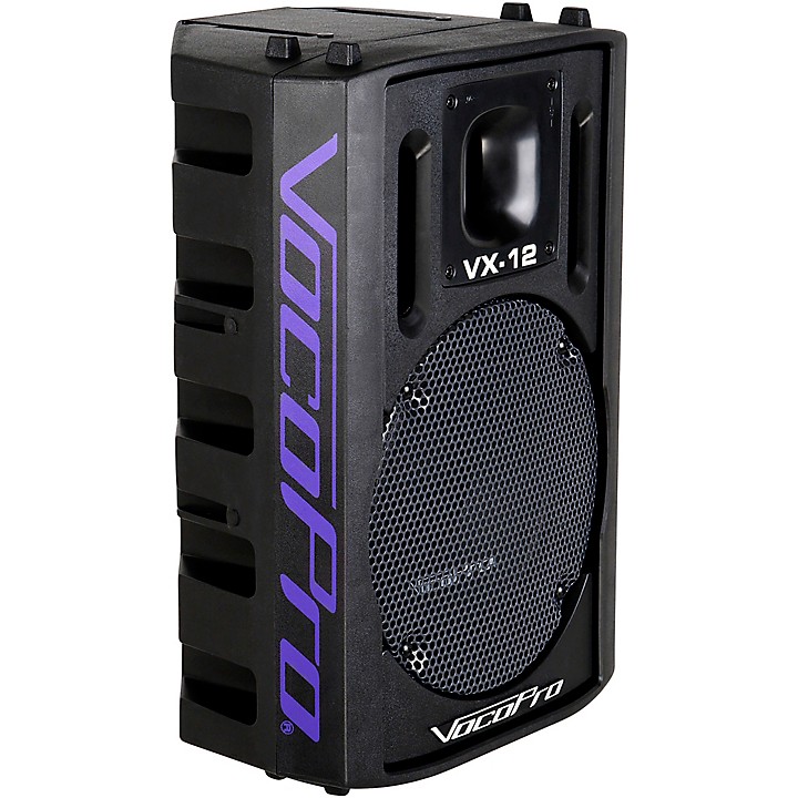 VocoPro VX-12 500W Karaoke Vocal Passive Speaker 12 in. Black | Guitar ...