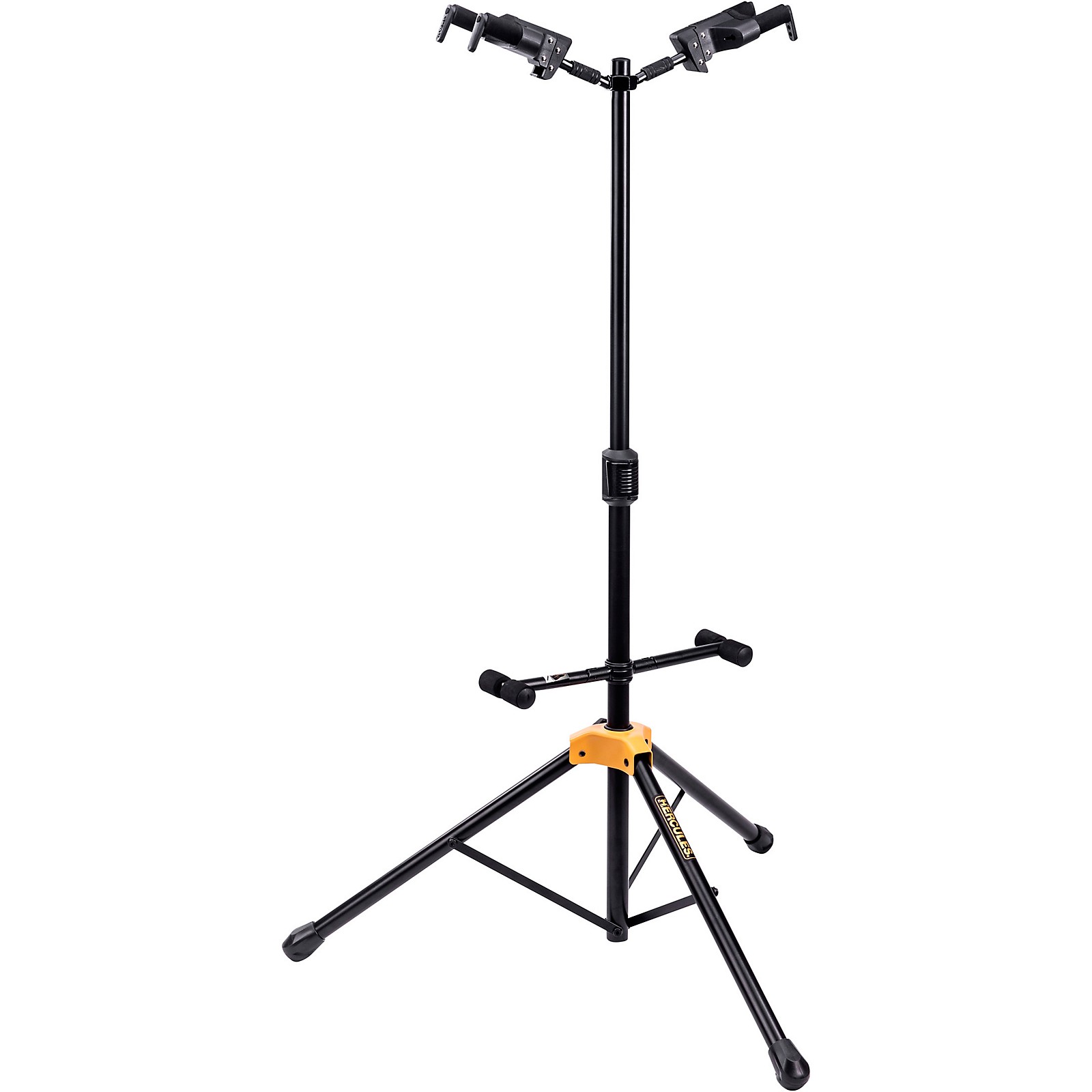 Hercules GS422B PLUS Universal Auto Grip Duo Guitar Stand With Foldable ...
