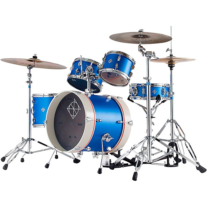 Dixon Jet Set Plus 5-Piece Shell Pack Street Play Blue | Guitar Center