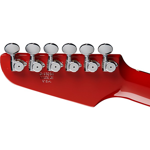 Platinum Newman Guitars 3D Model Electric Guitar Candy Apple Red ...