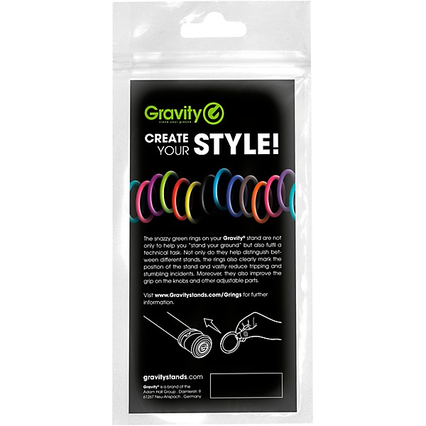 Gravity Stands Universal Gravity Ring Pack - Lust Red | Guitar Center