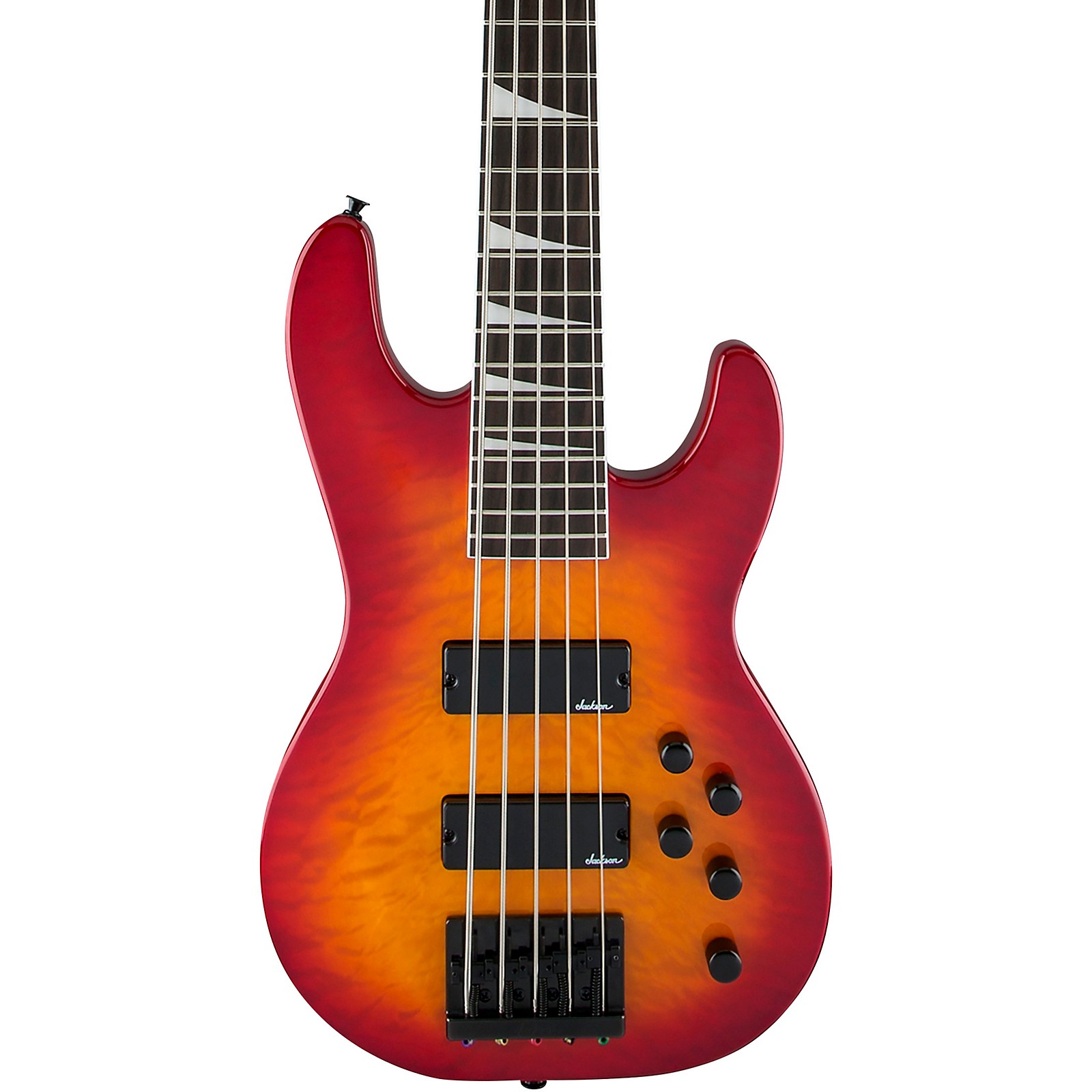 Jackson JS Series Concert Bass JS3VQ 5-String Cherry Burst | Guitar Center