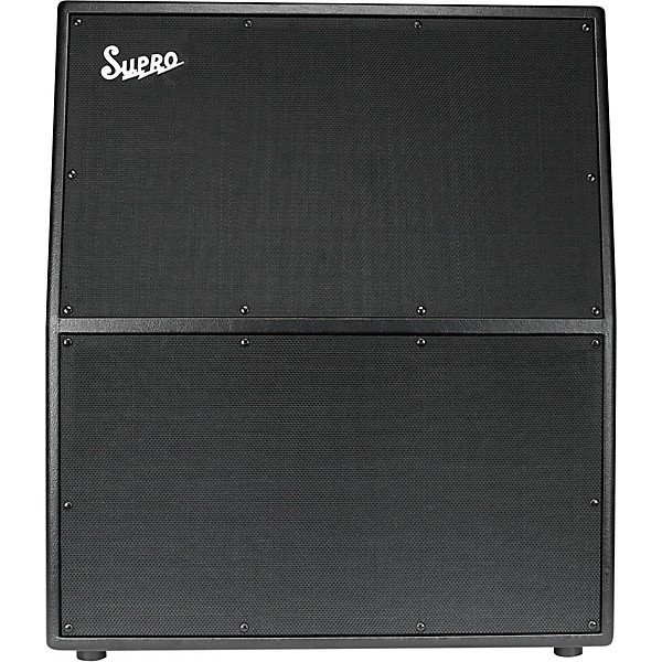 Supro 1777 Galaxy 300W 4x12" Guitar Speaker Cabinet Black | Guitar Center