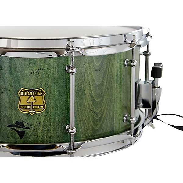 Clearance OUTLAW DRUMS Bandit Series Snare Drum With Chrome Hardware 14 ...