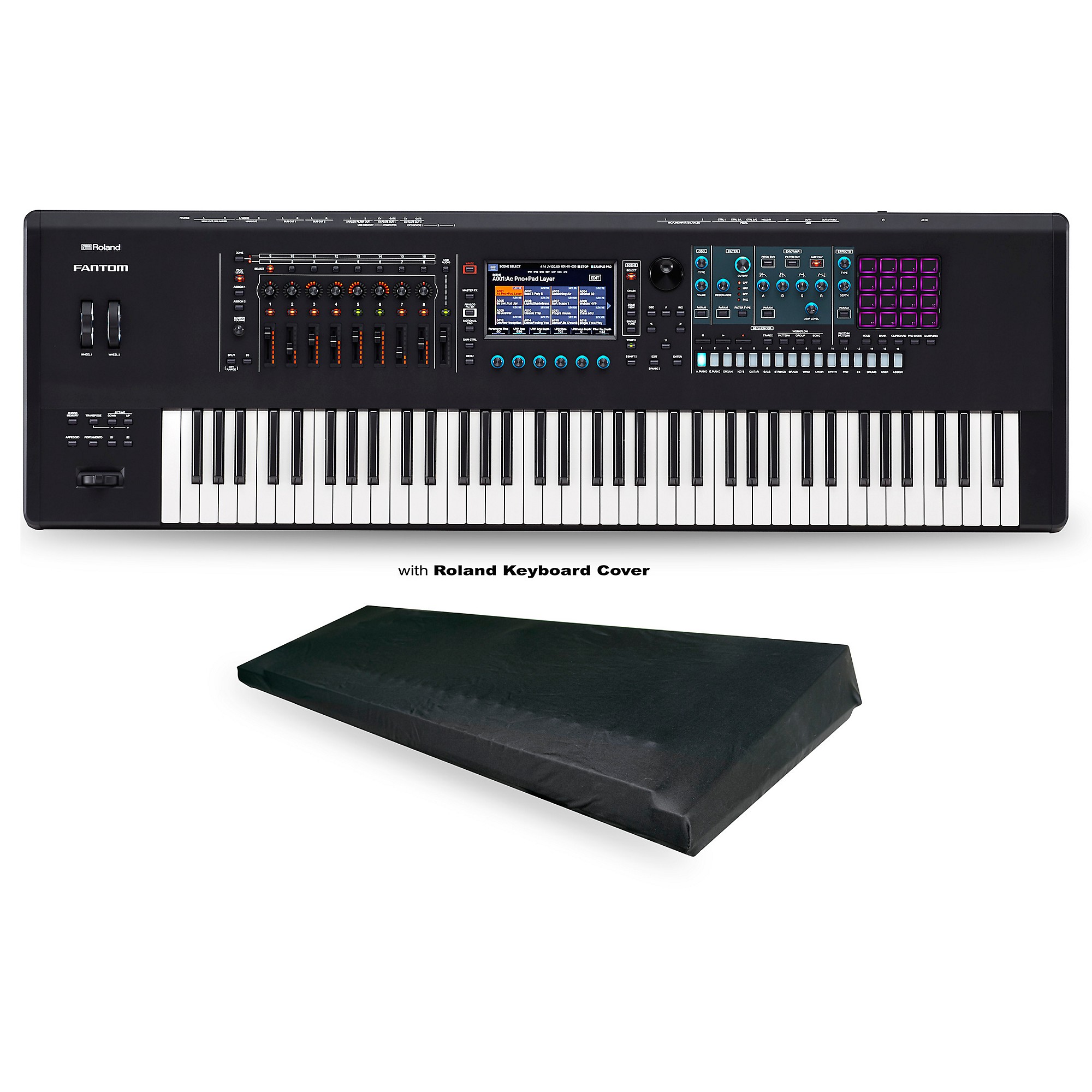 Roland Fantom-7 76-Note Music Work Station Keyboard