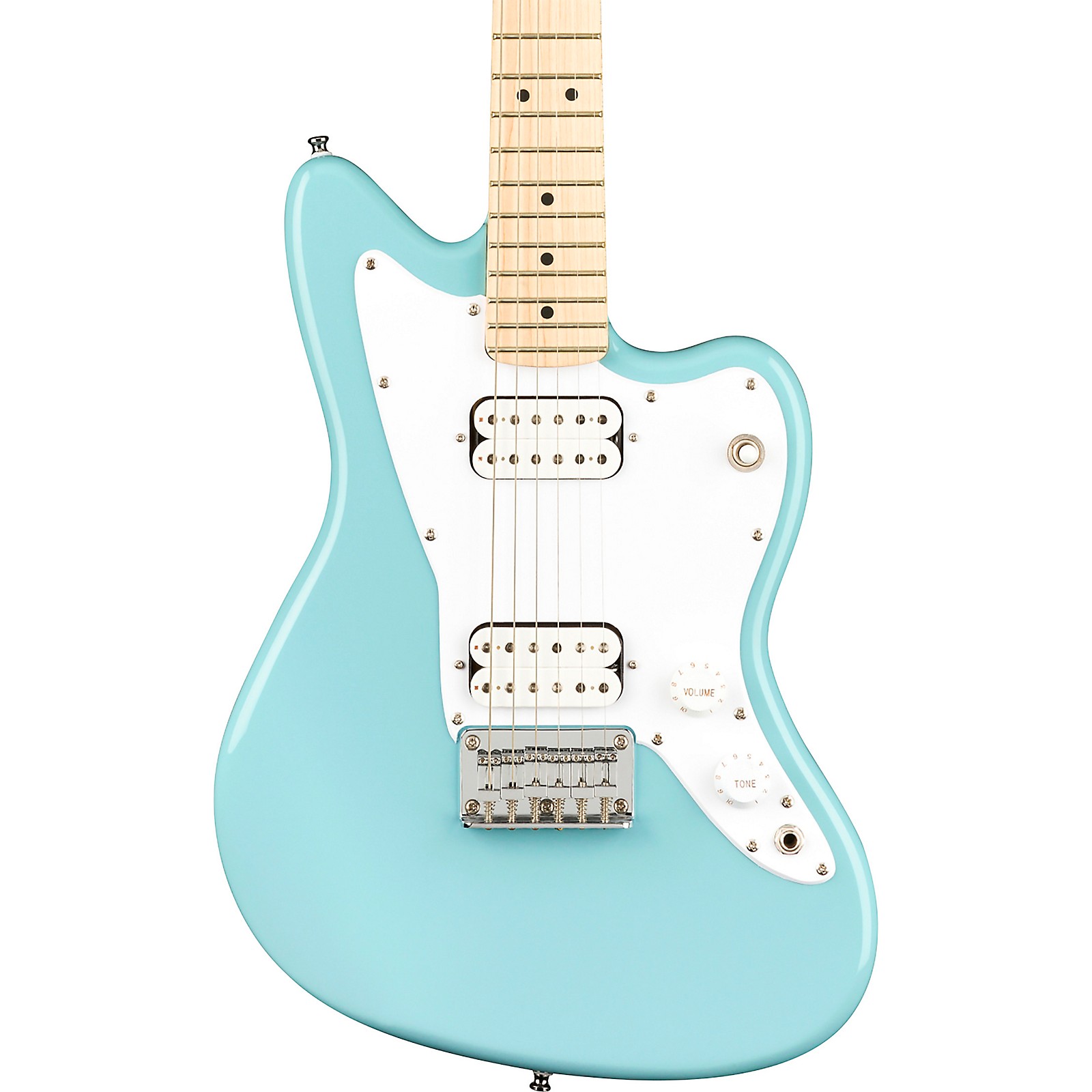 Squier Mini Jazzmaster HH Maple Fingerboard Electric Guitar Daphne Blue ...