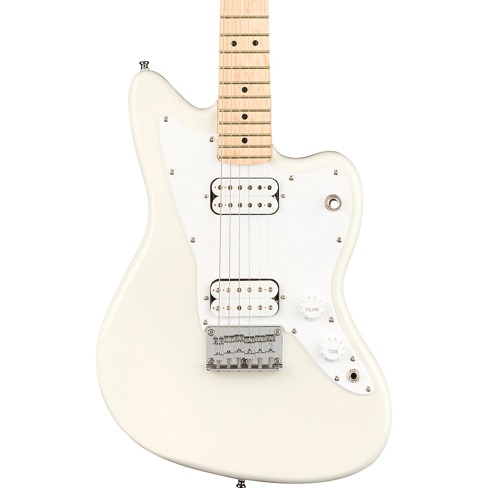 Squier Mini Jazzmaster HH Maple Fingerboard Electric Guitar Olympic ...