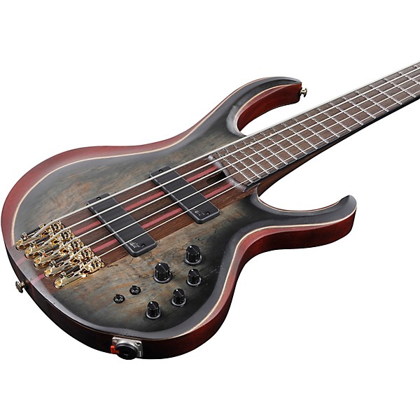 Ibanez Premium BTB1905SM 5-String Electric Bass Surreal Black Burst ...