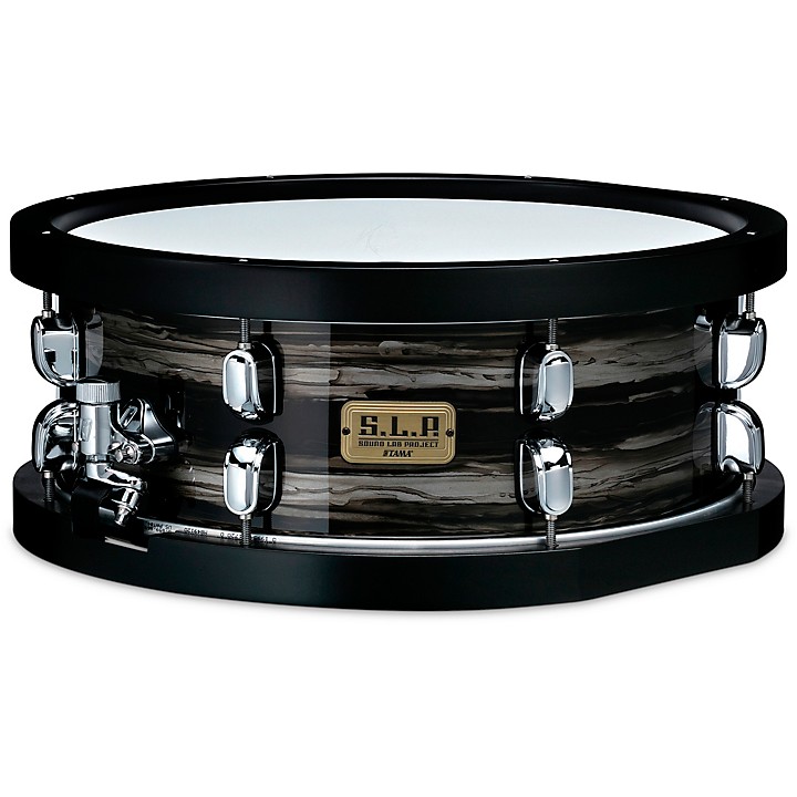 TAMA S.L.P. Studio Maple Snare Drum with Black Wood Hoops 14 x 5.5 in ...