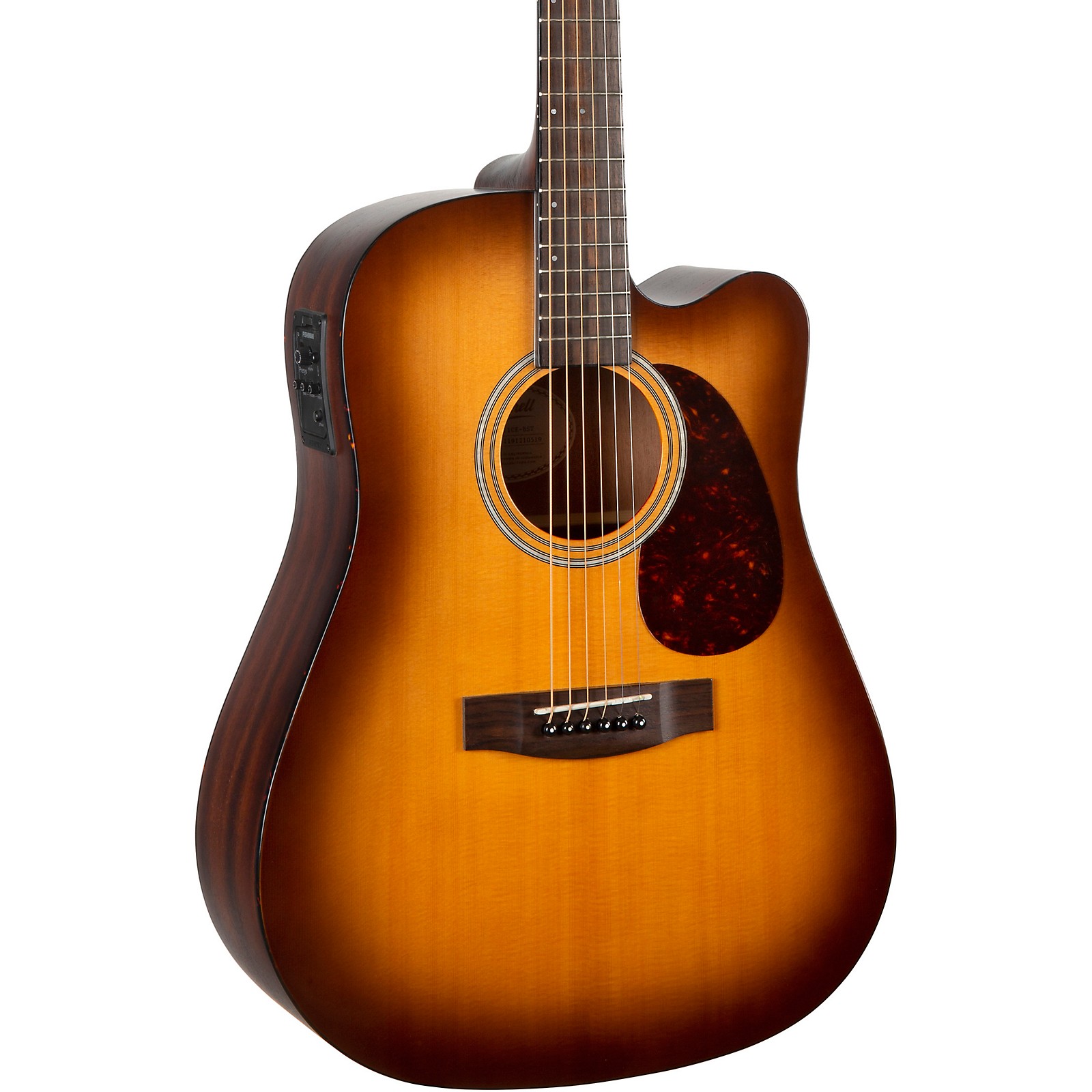 Clearance Mitchell T311CE Solid Spruce Top Dreadnought Mahogany Acoustic-Electric Guitar Edge ...