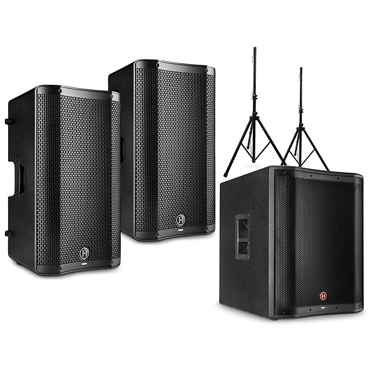 Harbinger VARI 4000 Series Powered Speakers Package with V2318S ...