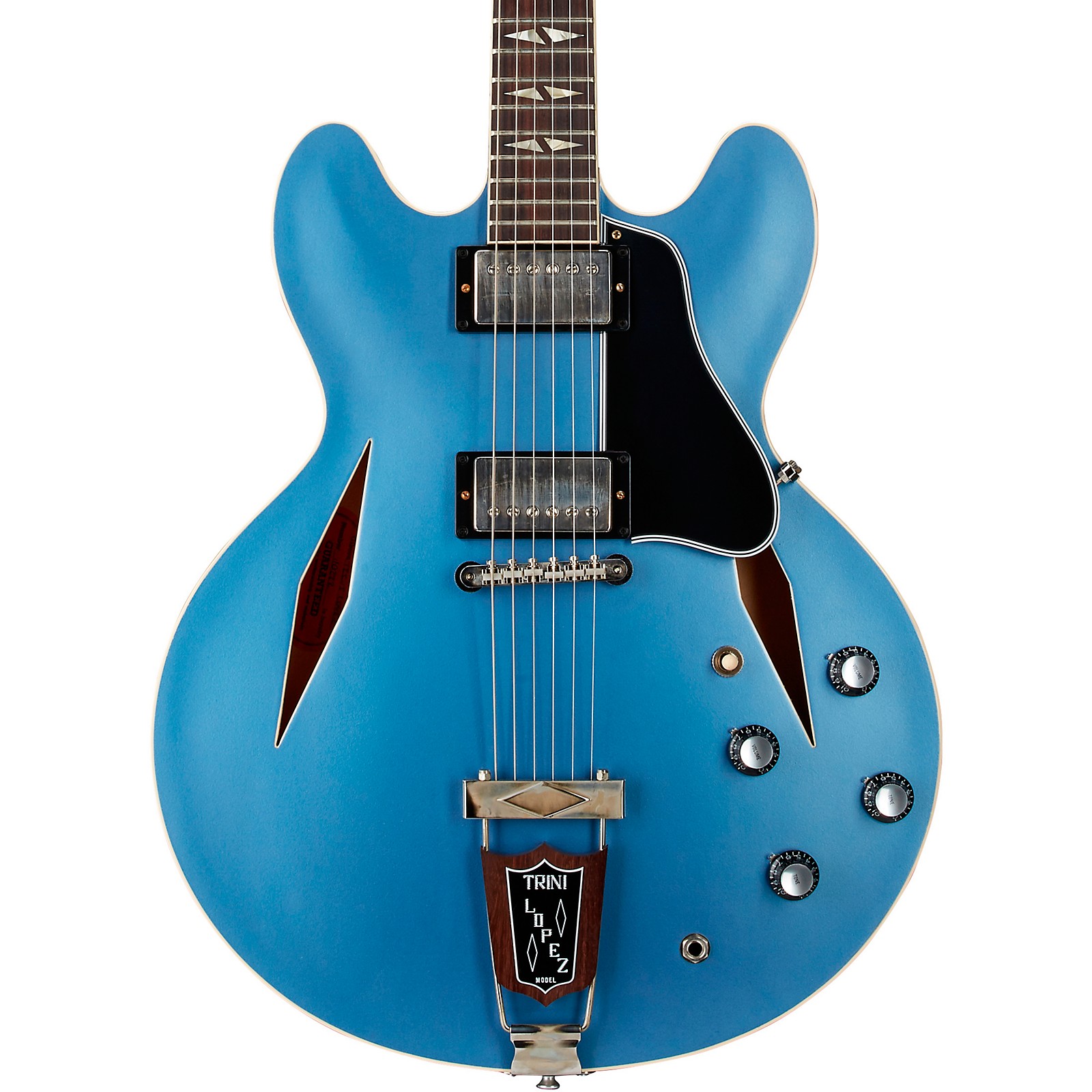 Platinum Gibson Custom Pelham Blue | Guitar Center