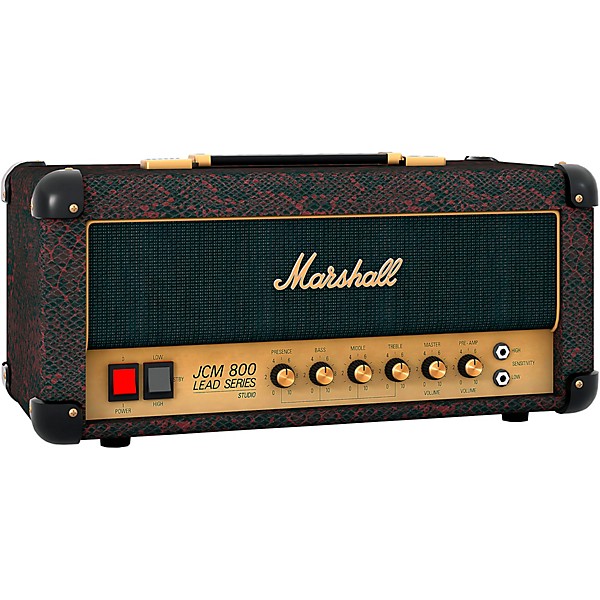 Marshall Studio Classic 20W Tube Guitar Amp Head Black and Red ...