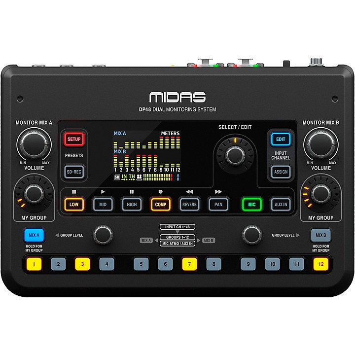 Midas DP48 48-Channel Digital Personal Mixer | Guitar Center