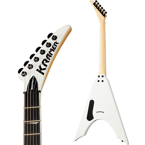 Kramer Nite-V Plus Electric Guitar Alpine White | Guitar Center
