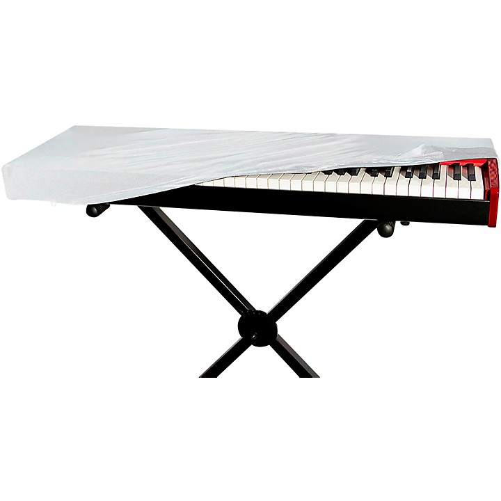 On-Stage Keyboard Dust Cover (White) 88 Key | Guitar Center
