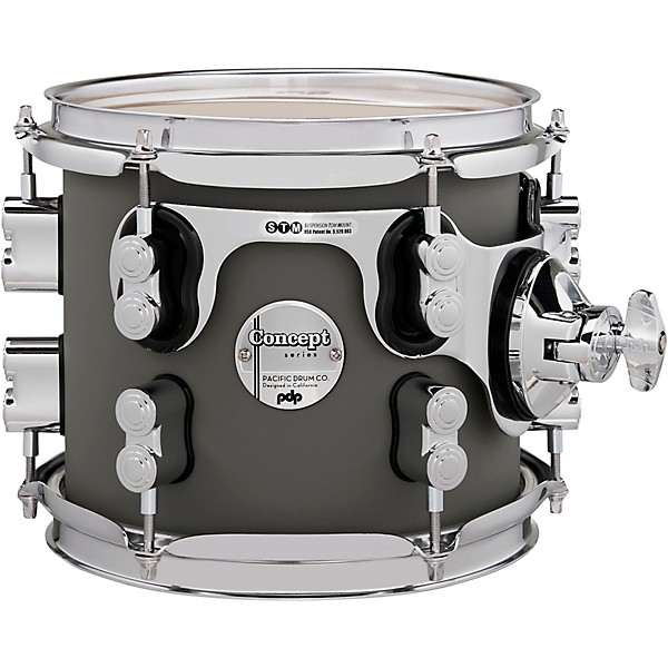 PDP by DW Concept Maple Rack Tom with Chrome Hardware 8 x 7 in. Satin ...
