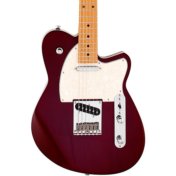 Reverend Trickshot Roasted Maple Electric Guitar Medieval Red | Guitar ...