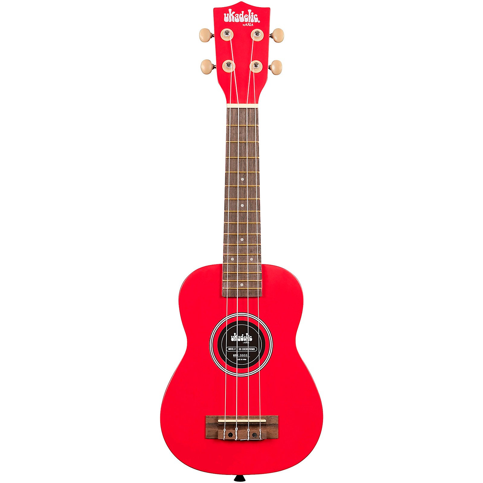 Kala Ukadelic Soprano Ukulele Cherry Bomb | Guitar Center