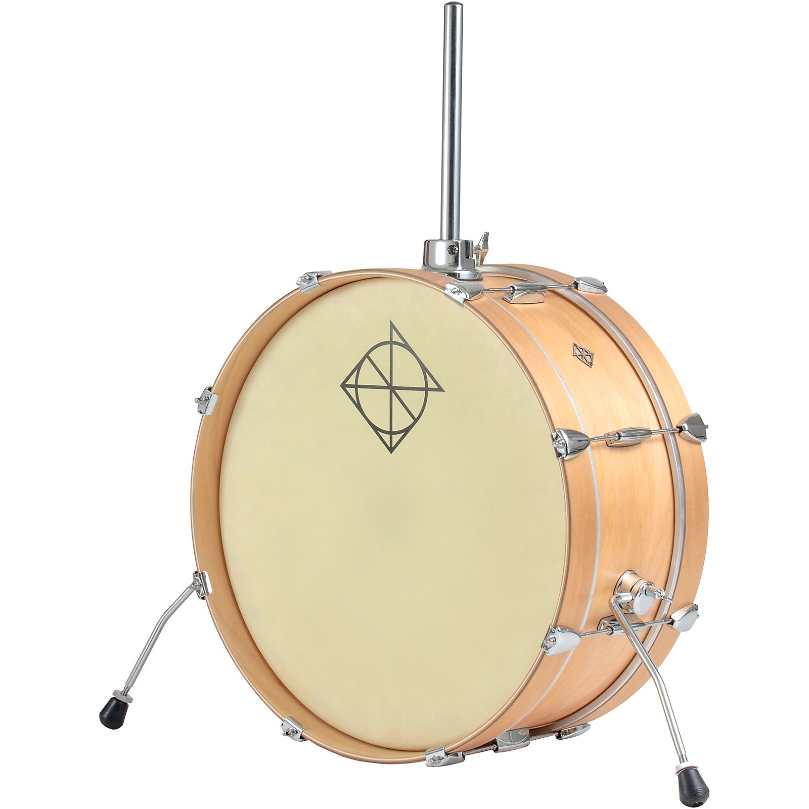 Dixon Little Roomer Bass Drum 20 X 7 In Satin Natural Guitar Center