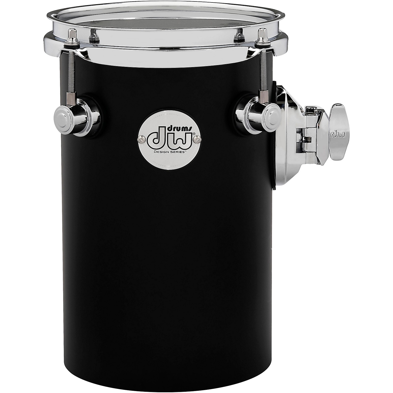 DW Design Series Rata Tom 6 x 10 in. Satin Black | Guitar Center