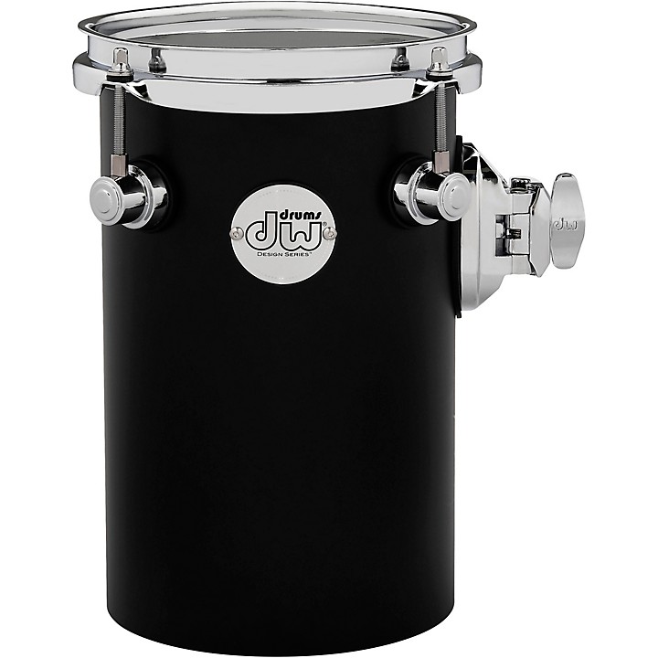 DW Design Series Rata Tom 6 x 10 in. Satin Black | Guitar Center