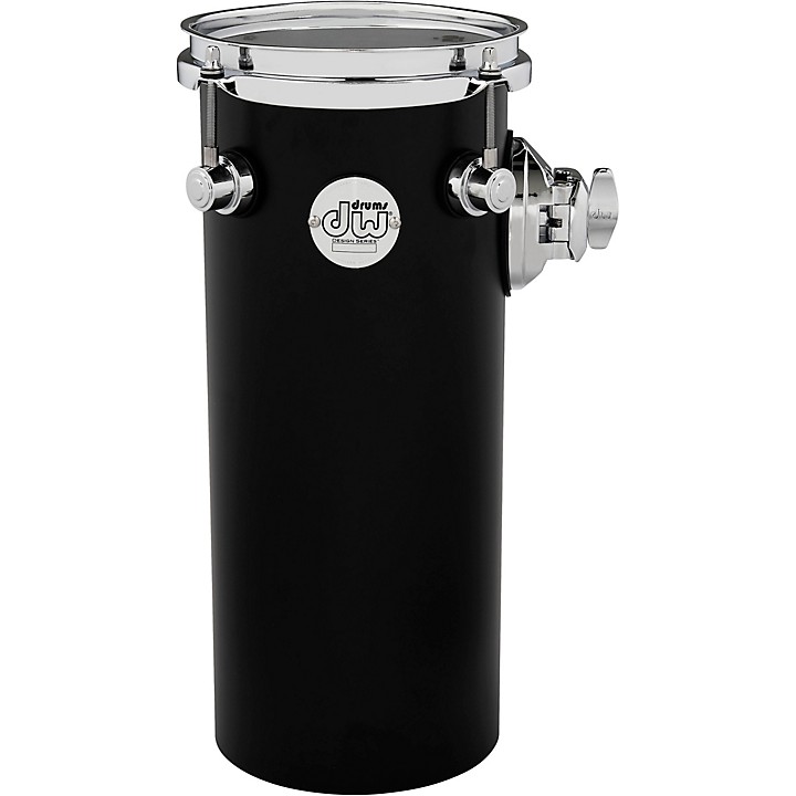 DW Design Series Rata Tom 6 x 14 in. Satin Black | Guitar Center