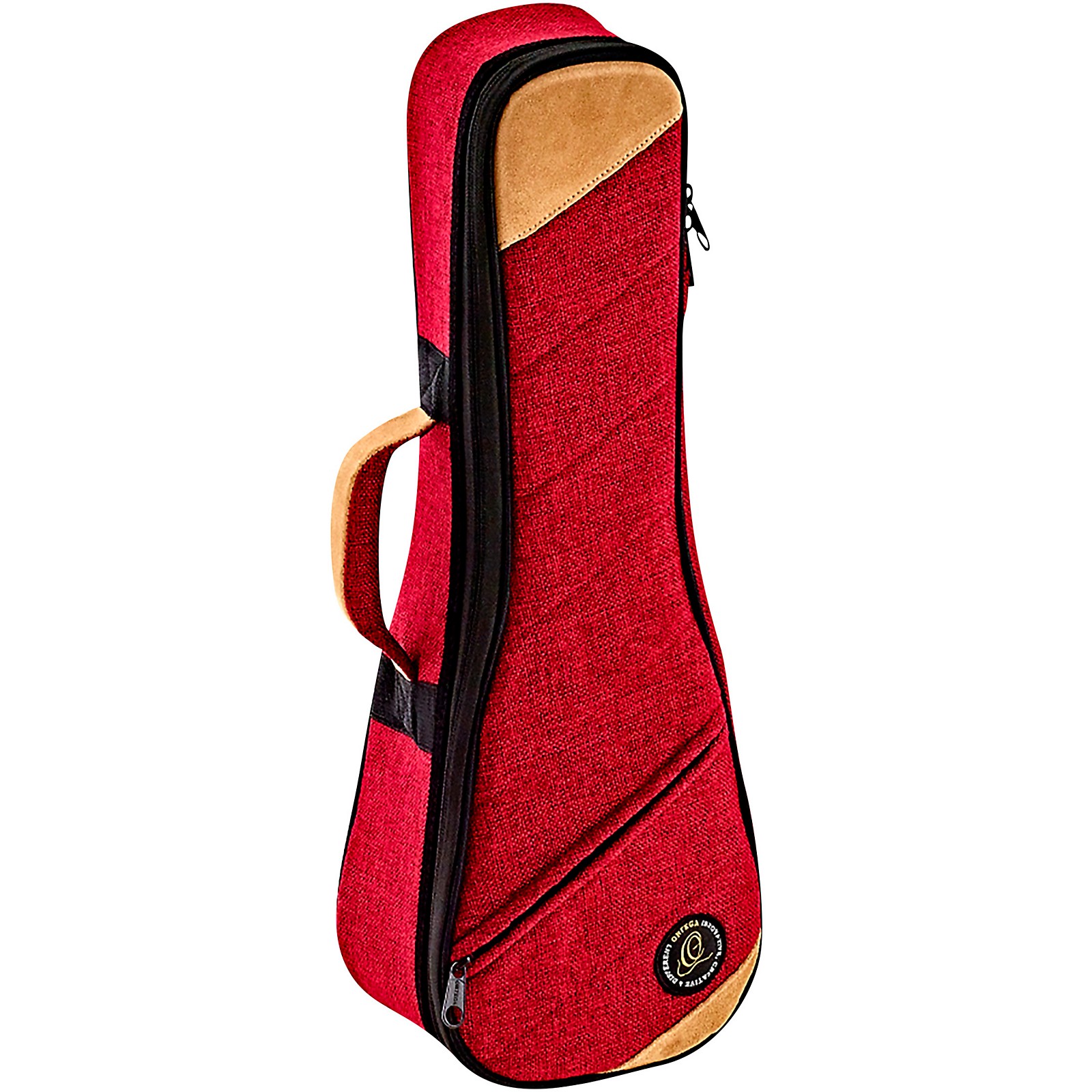 Ortega Ukulele Reinforced Soft Case Red Black | Guitar Center