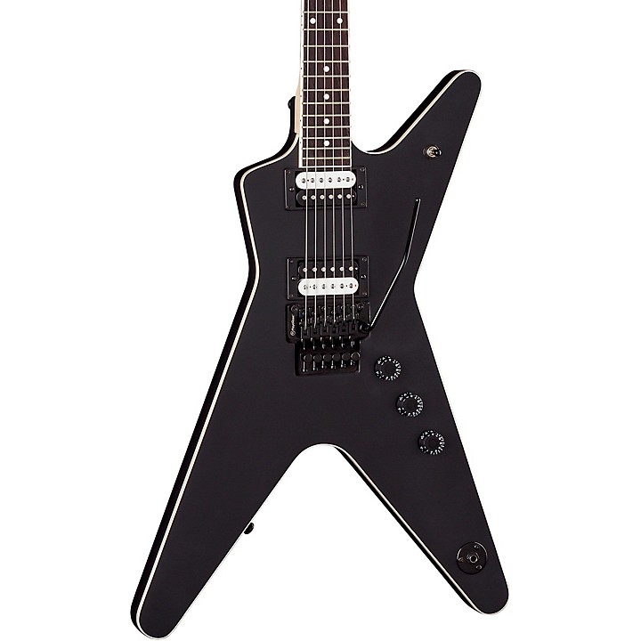 Dean MLX with Floyd Electric Guitar Black Satin | Guitar Center