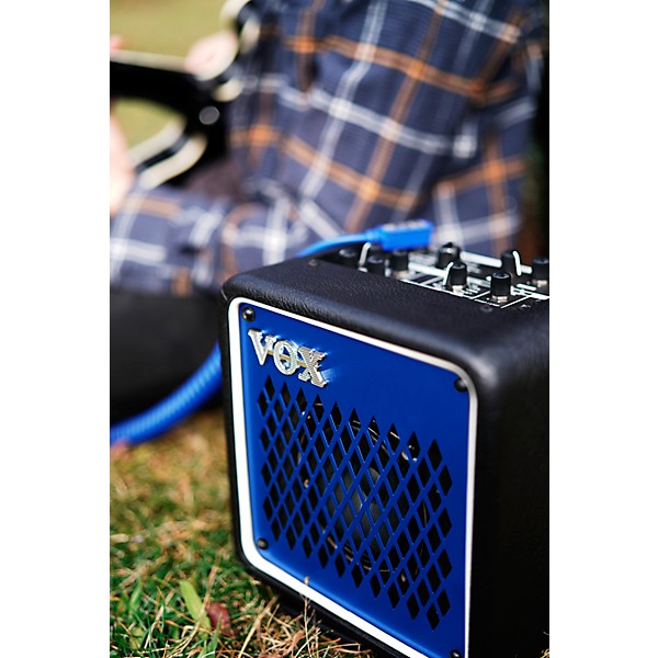 VOX Mini Go 3 Battery-Powered Guitar Amp Iron Blue | Guitar Center