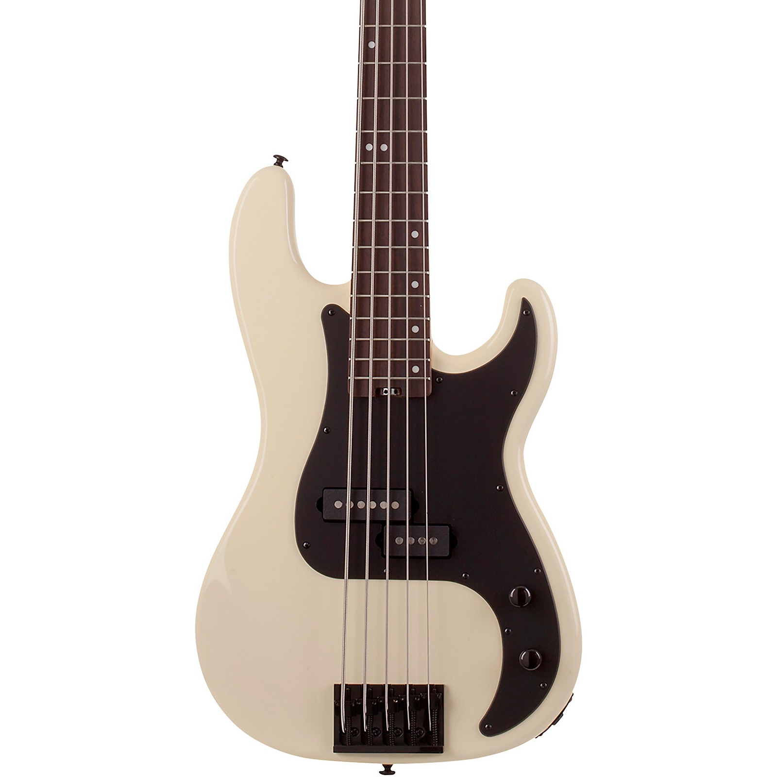 Schecter Guitar Research P-5 Ivy 5-String Bass Ivory Black Pickguard ...