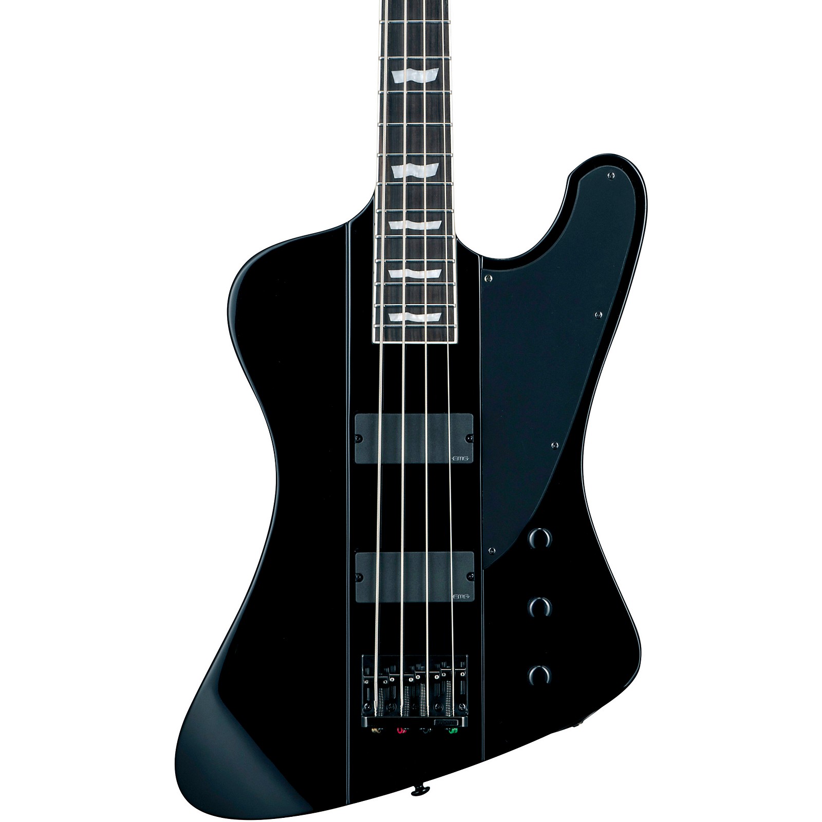 ESP Phoenix-1004 Electric Bass Black Black Pickguard | Guitar Center
