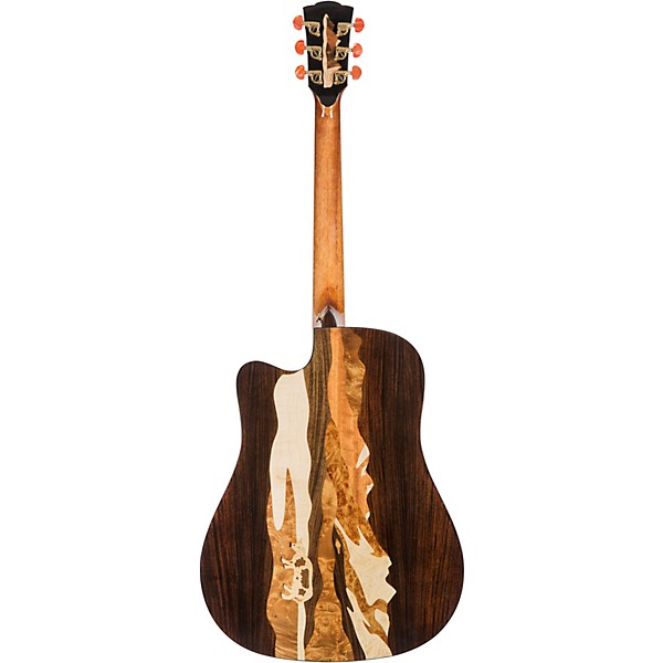 Merida SUMMER Dreadnaught Acoustic Guitar with Solid Spruce Top Gloss ...