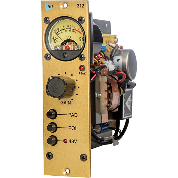 API 312 500 Series Microphone Preamp 50th Anniversary Edition | Guitar ...